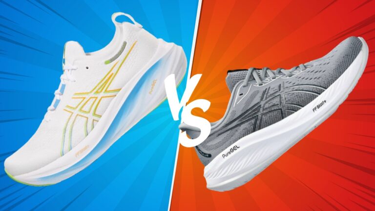 Asics Nimbus vs Asics Cumulus - Detailed Comparison | Running Shoes Guru